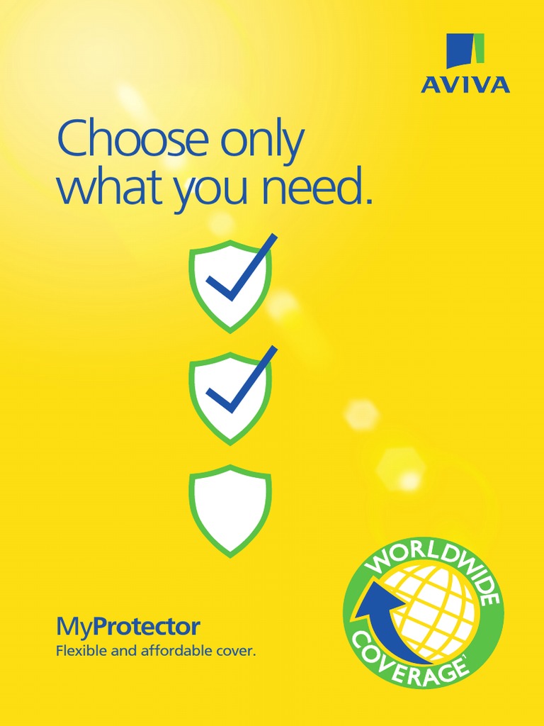 MyProtector AVIVA Brochure | PDF | Life Insurance | Insurance