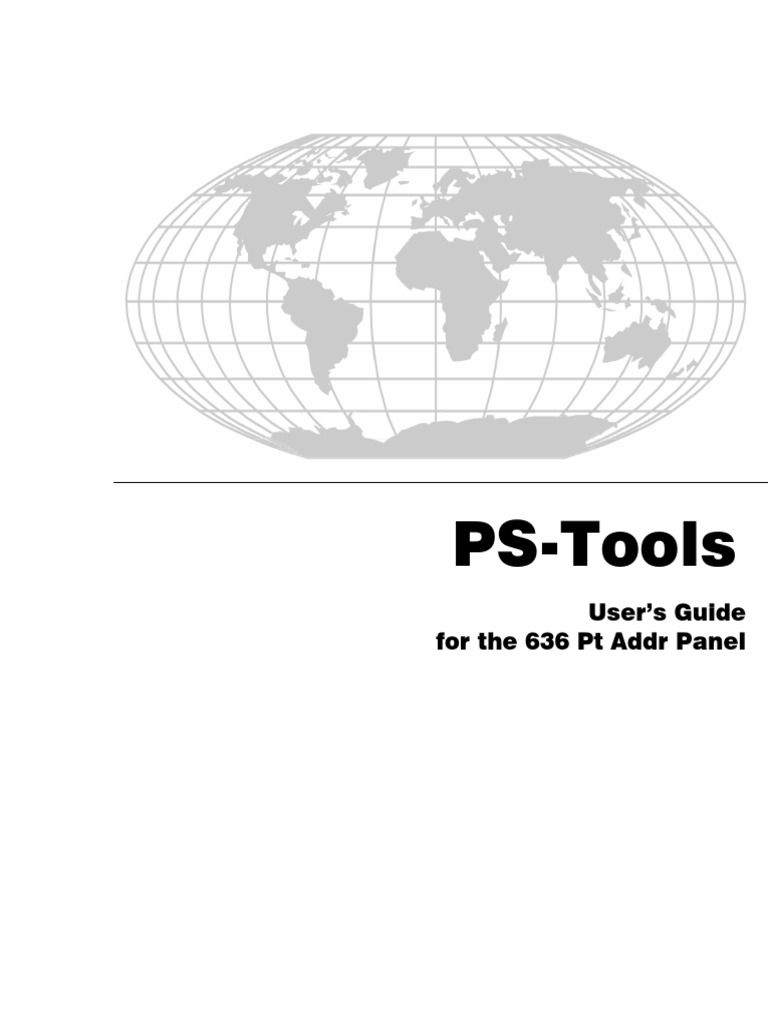 PSTools MS9600 UserGuide - pdf-297574454 | PDF