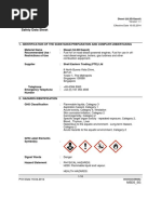 Unleaded Gasoline (Export RON 95) : Safety Data Sheet | PDF | Gasoline ...