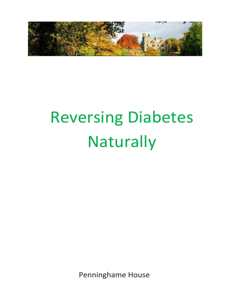 Diabetes Ebook: Reversing Diabetes Naturally | PDF | Saturated Fat ...