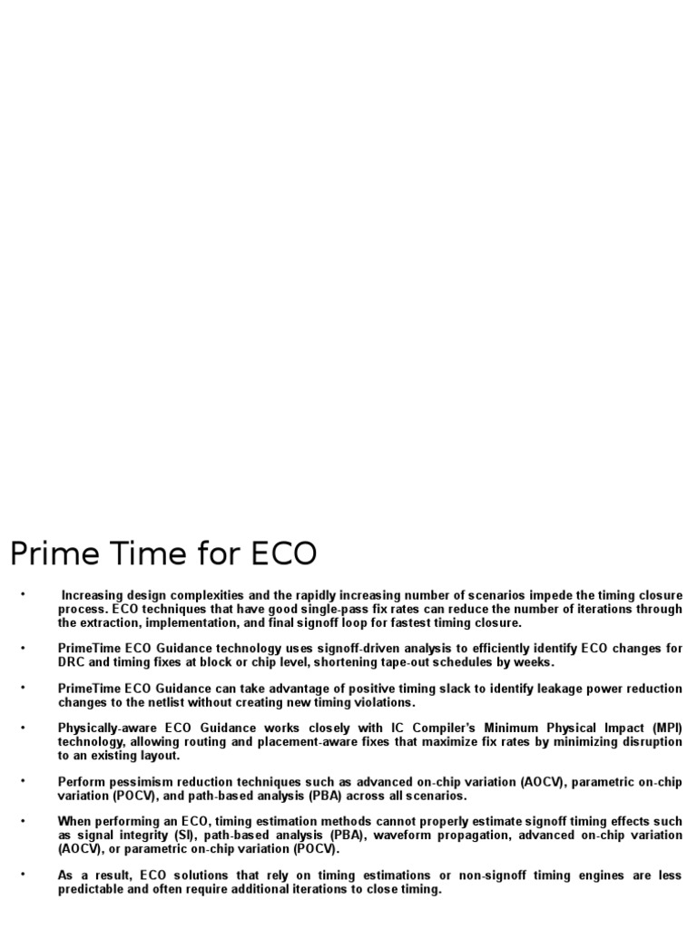 Prime Time Features | PDF | Integrated Circuit | Calibration