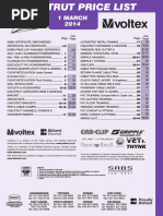 Cabstrut Power Skirting Price List 2025 | PDF | Electrical Wiring ...