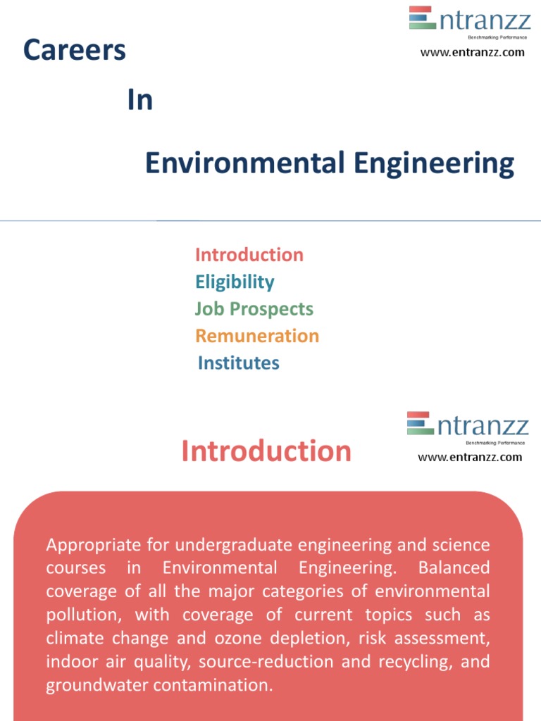62.careers in Environmental Engineering | PDF