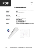 Fluorescent Luminaire Specifications Guide | PDF | Fluorescent Lamp ...