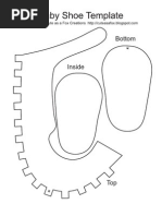 Baby Shoe Assembly Instructions | PDF | Shoe | Consumer Goods