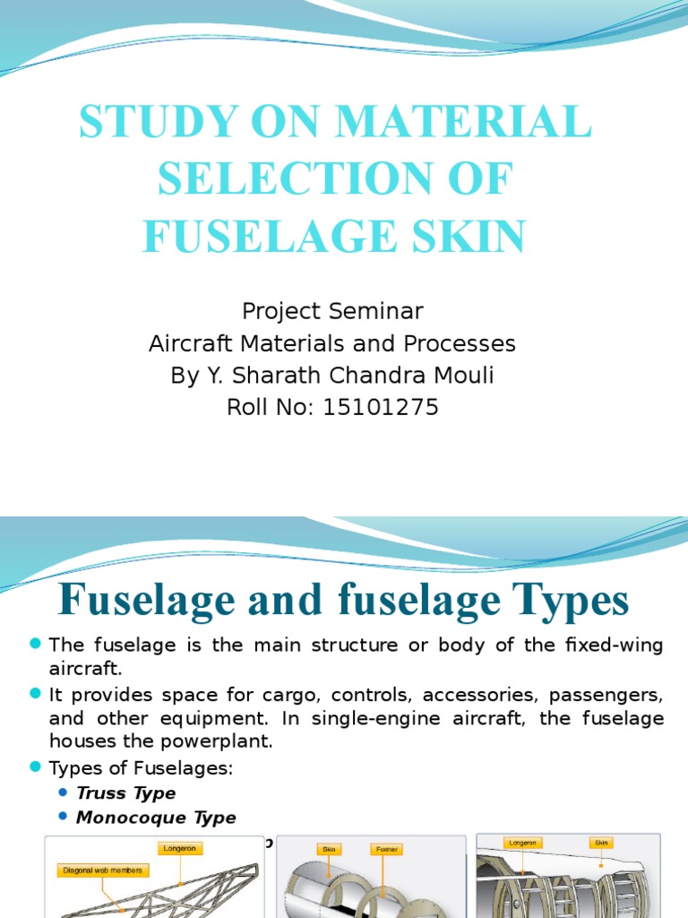 Study On Material Selection of Fuselage Skin | PDF