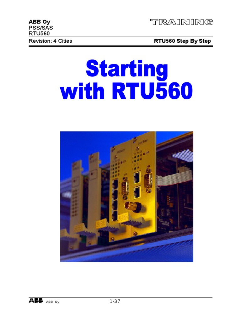 RTU560 Step by Step | Download Free PDF | Computer File | Filename