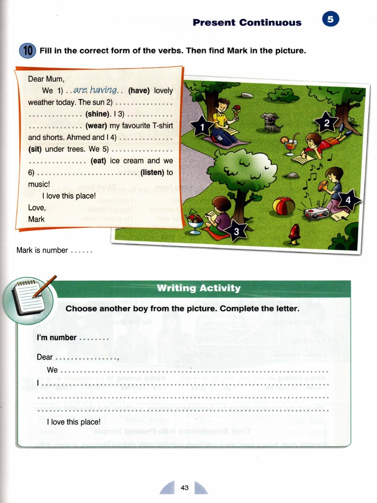 Writing Activity | PDF