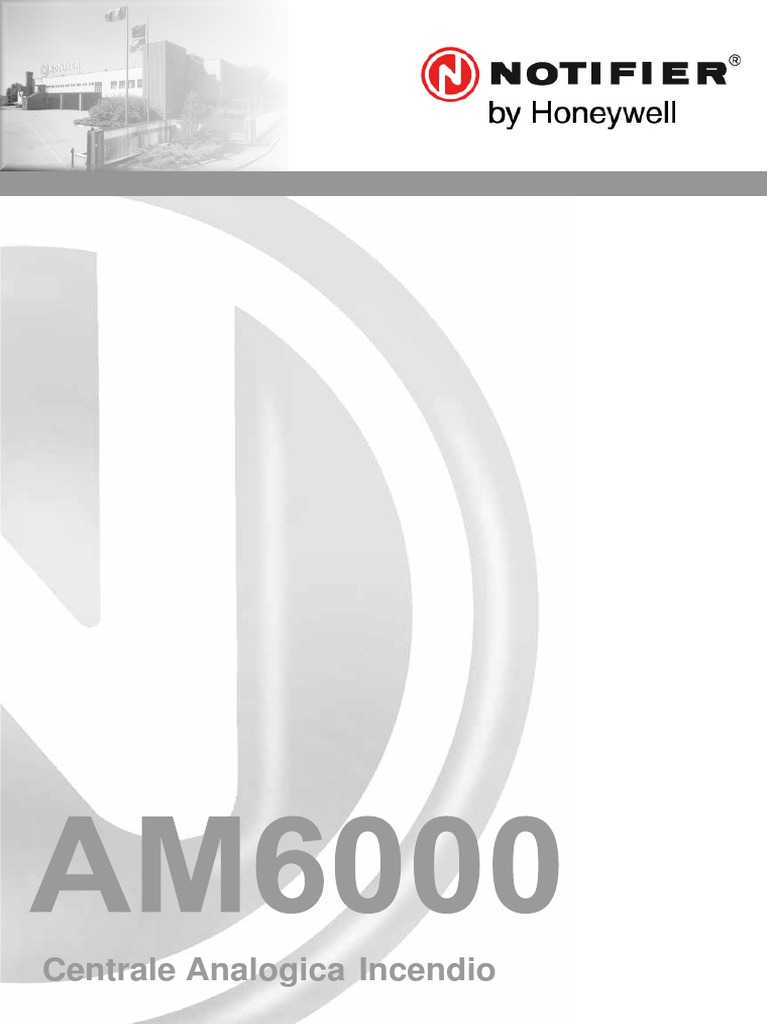 Notifier Centrale AM6000 - Manuale D'installazione | PDF