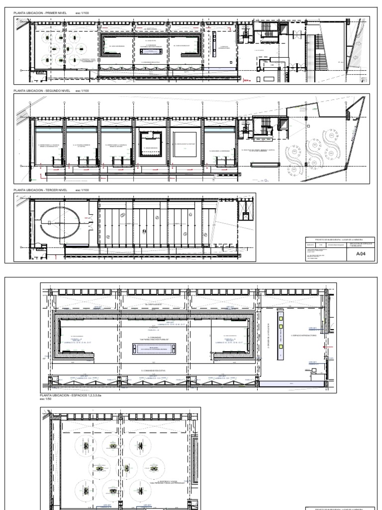 Planos del Museo de la Memoria | PDF | Viajes y turismo