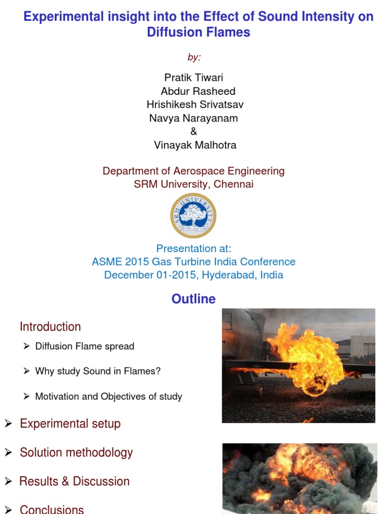 Sound Influence on Flame Spread Rates | PDF | Hertz | Sound