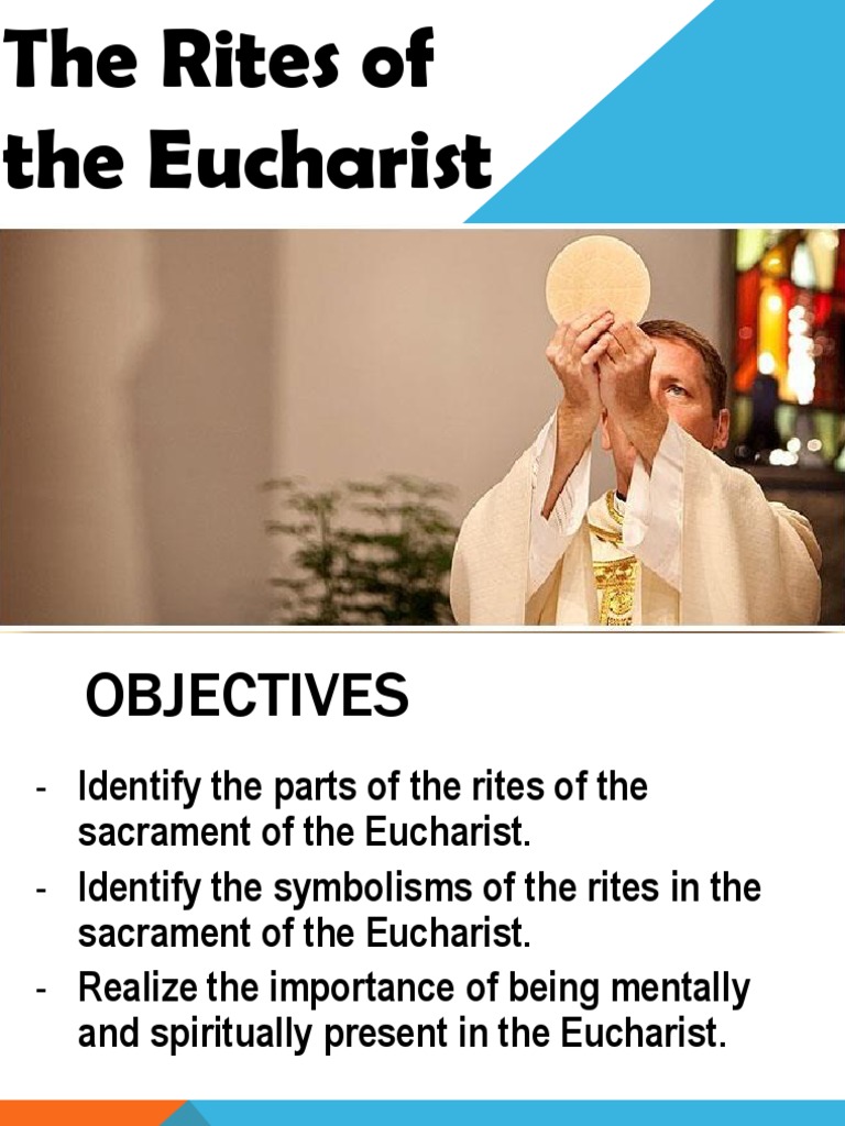 Rites of The Eucharist | PDF | Mass (Liturgy) | Sacraments