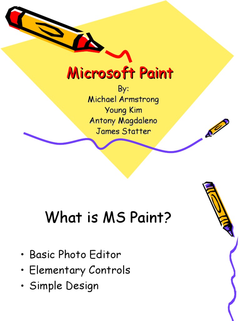 Ms Paint | PDF | Art | Computers