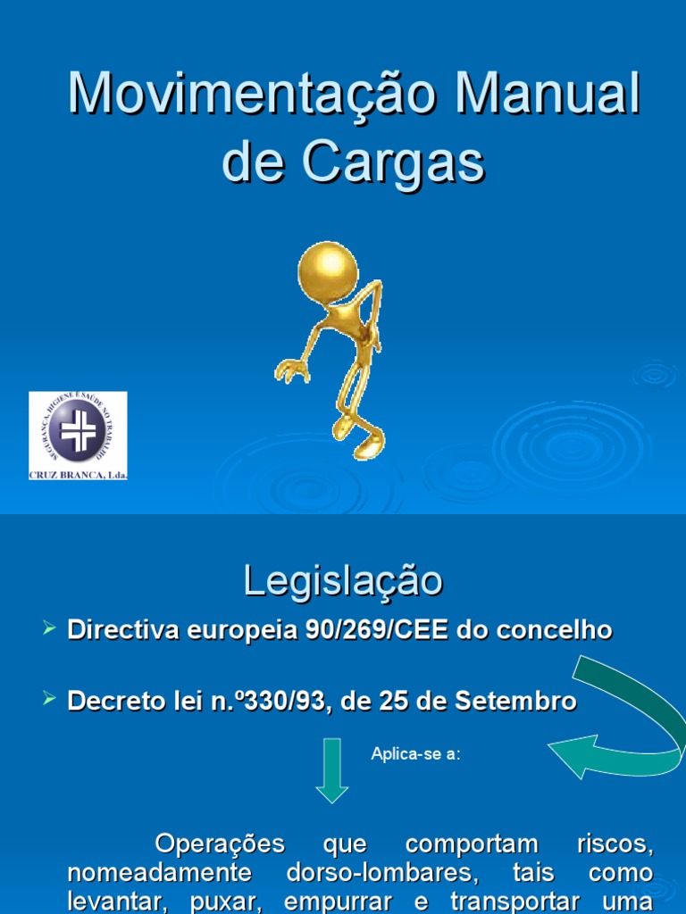 Levantamento Manual de Cargas | PDF | Coluna vertebral | Músculo