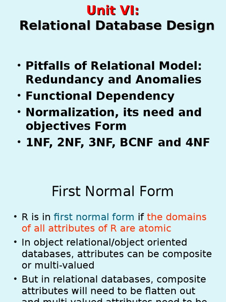 Relational Database Design and Normalization | PDF | Relational Database | Scientific Modeling