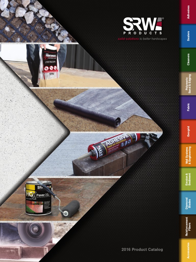 Srw Product Guide | Adhesive | Concrete