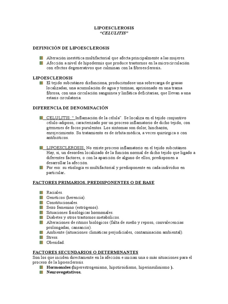 Lipo Esclerosis | PDF | Tejido adiposo | Depresión (estado de ánimo)