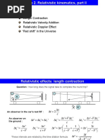 Relativity Worksheet 08 Answers | PDF | Special Relativity | Mass