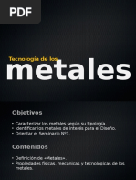 Diseño Campaña de Reciclaje de Metales | PDF | Rieles | Elementos químicos