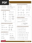 Formulario de Matemáticas completo..