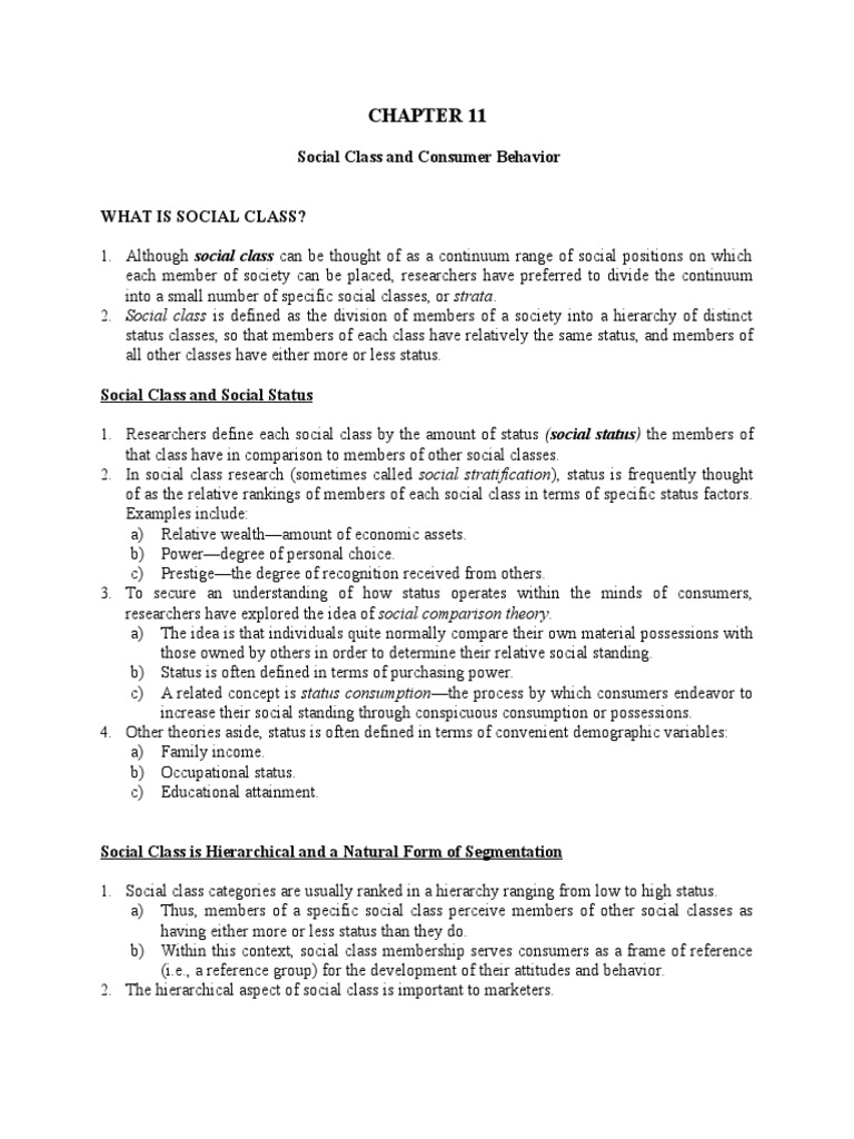 Social Class | Download Free PDF | Social Stratification ...