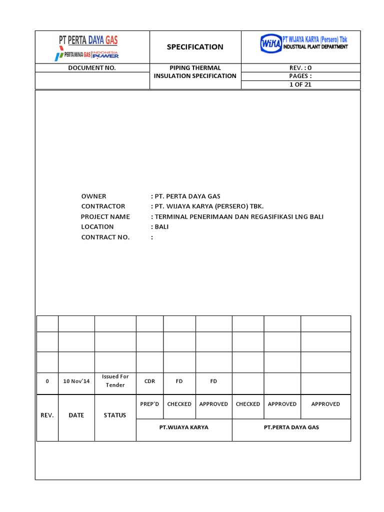 Piping Thermal Insulation | PDF | Thermal Insulation | Galvanization