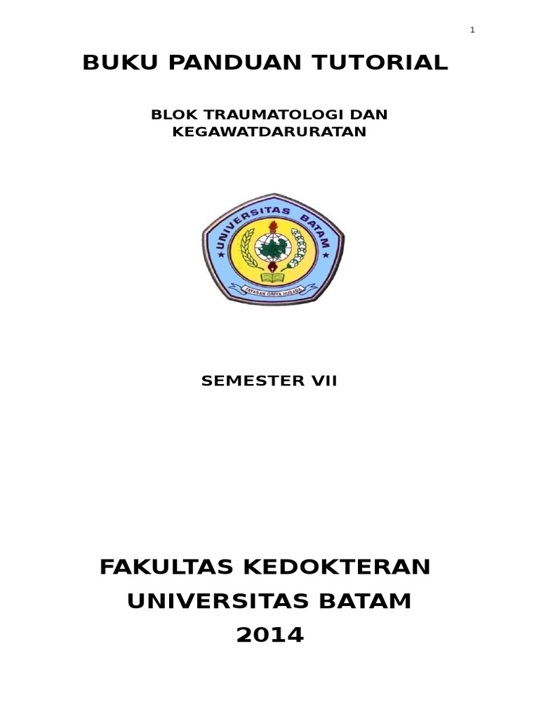Mahsiswa Skenario Blok Traumatologi Angkt 2011 | PDF