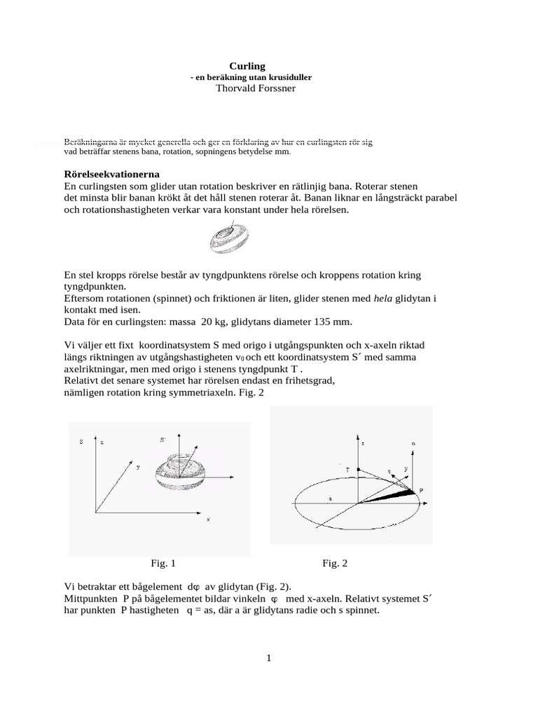 Curling | PDF