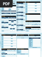 DELVEBOUND Character Sheet (Fillable) v1.4 | PDF | Grappling | Perception