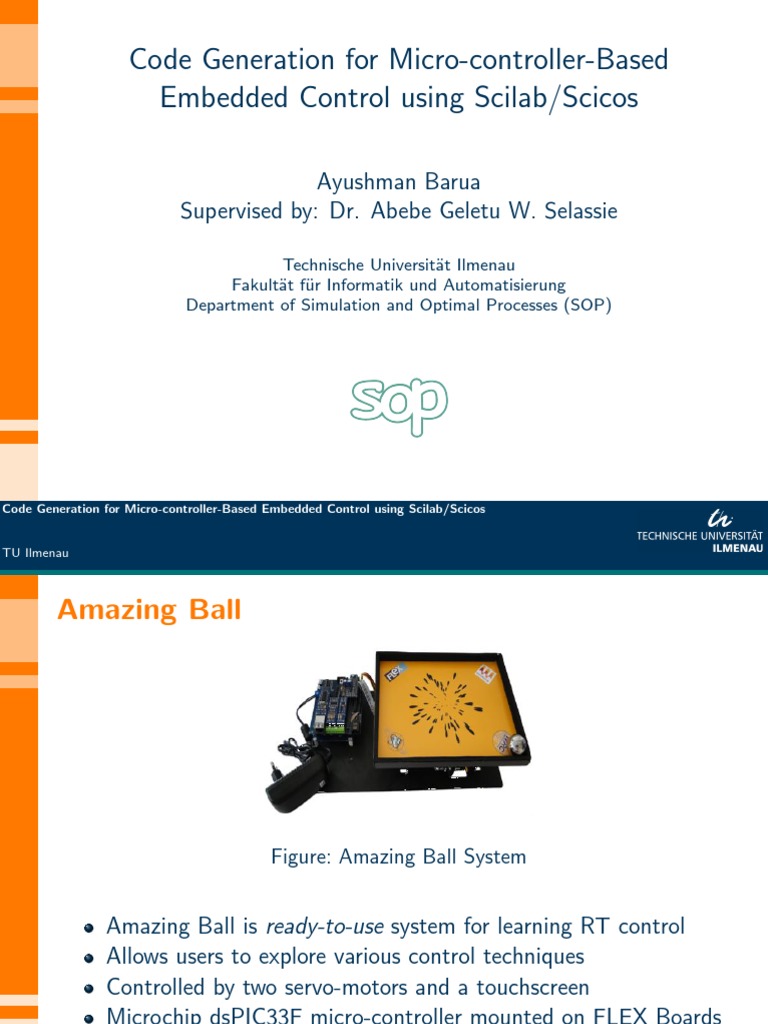 Code Generation Scilab Scicos Microcontrollers | PDF | Pic Microcontroller | Trigonometric Functions