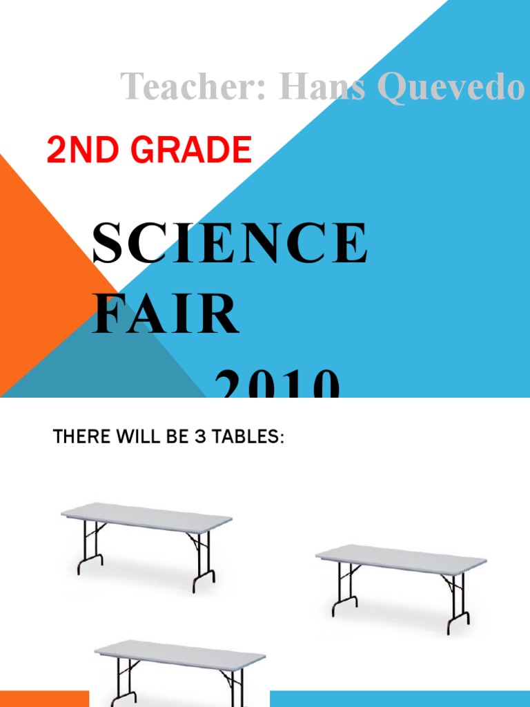 2nd Grade Science Fair Projects 2010 | PDF