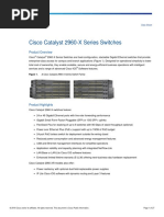 Cisco Catalyst 9600 Series Overview | PDF | Power Supply | Networking