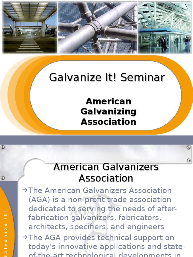 Galvanizing Seminar for Architects & Engineers | PDF | Galvanization ...