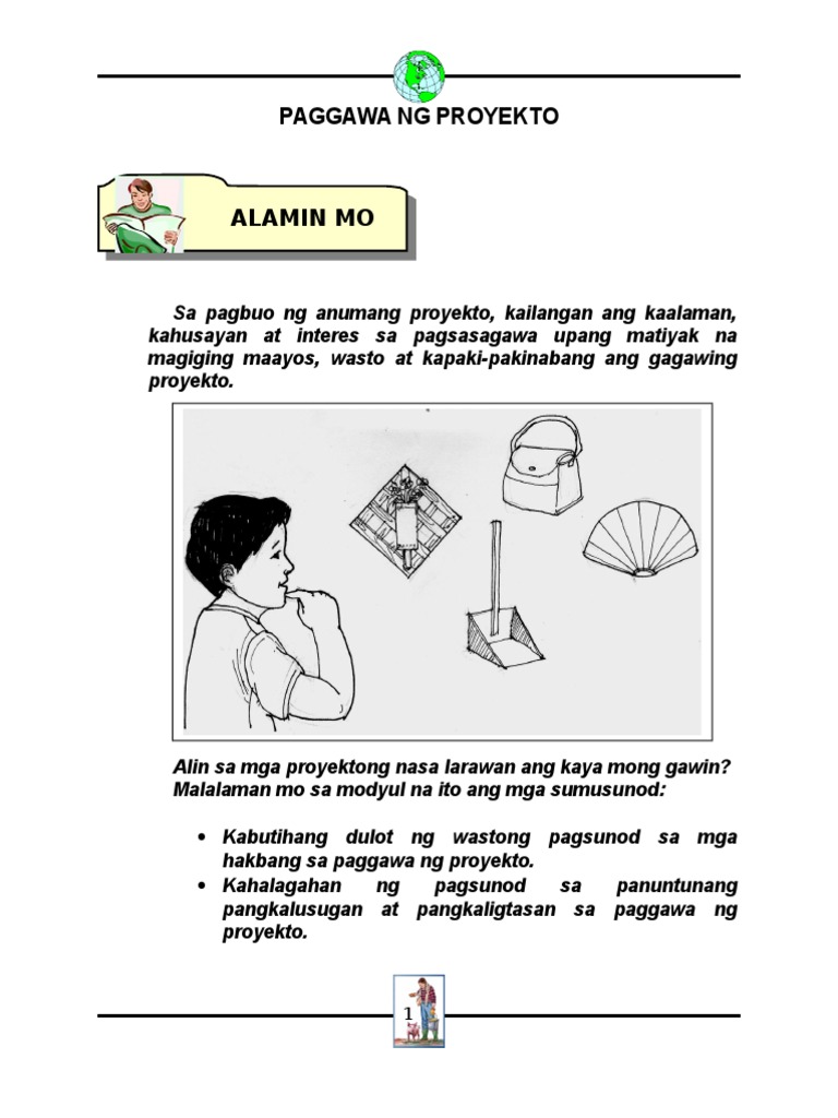 Paggawa NG Proyekto | PDF