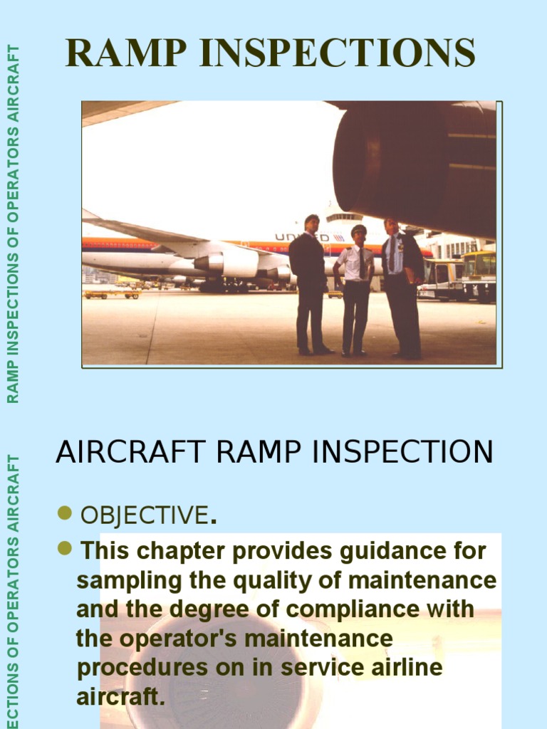 Ramp Inspections | Download Free PDF | Vehicles | Aerospace Engineering
