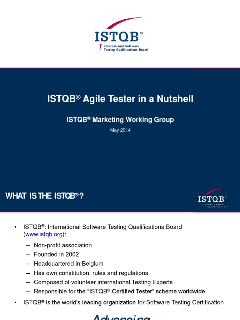 ISTQB Agile Tester | Download Free PDF | Agile Software Development ...
