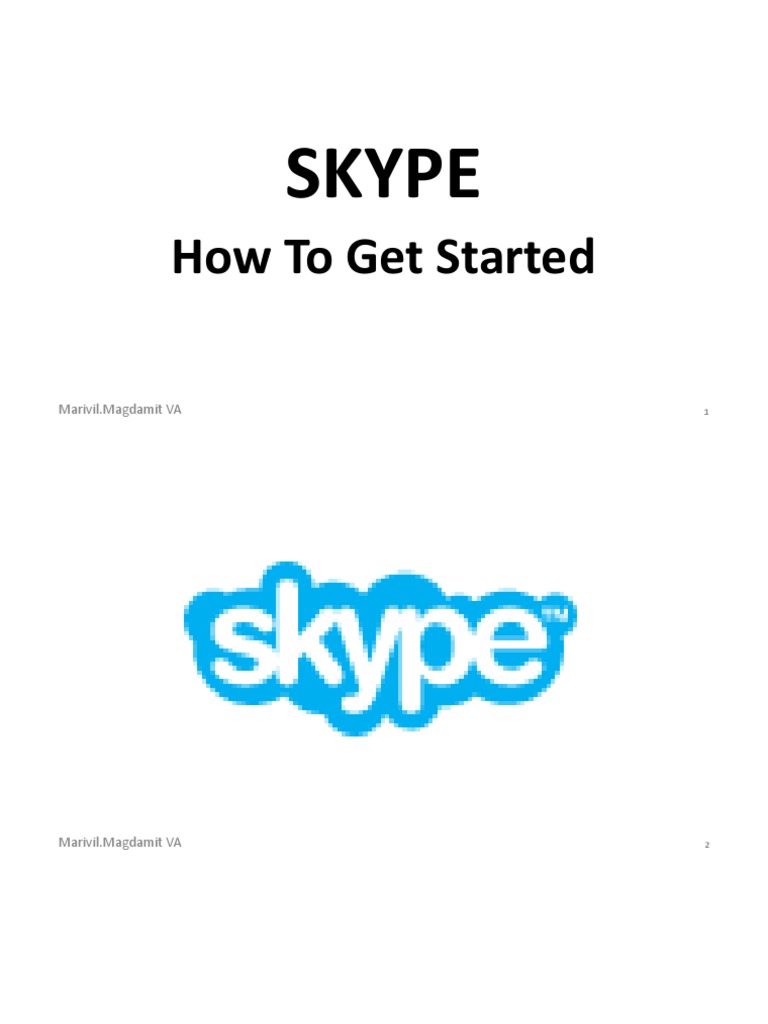 Skype Tutorial | PDF | Email Spam | Computer Mediated Communication