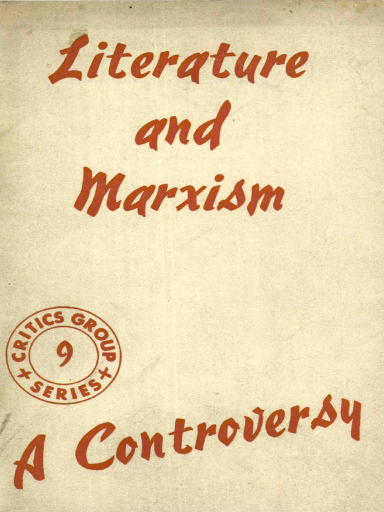 Mikhail Lifshitz - Literature and Marxism, A Controversy | PDF ...