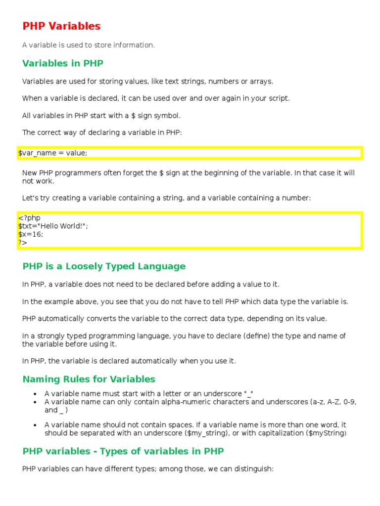 PHP Tutorial | PDF | Http Cookie | Php