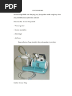 Materi Alat Bedah Dan Pembahasan Suction Pump | PDF