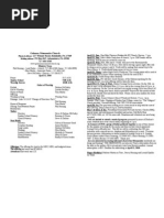 (Program Flow Draft) : 1 Birthday & Christening | PDF | Birthdays ...