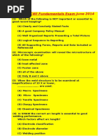 Cwi Exam With Answer (103 Questions) | PDF | Welding | Construction