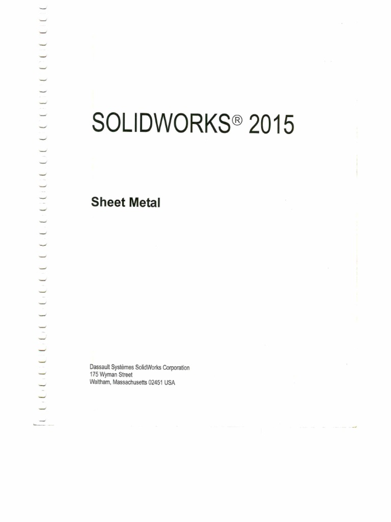 Sheet Metal | PDF