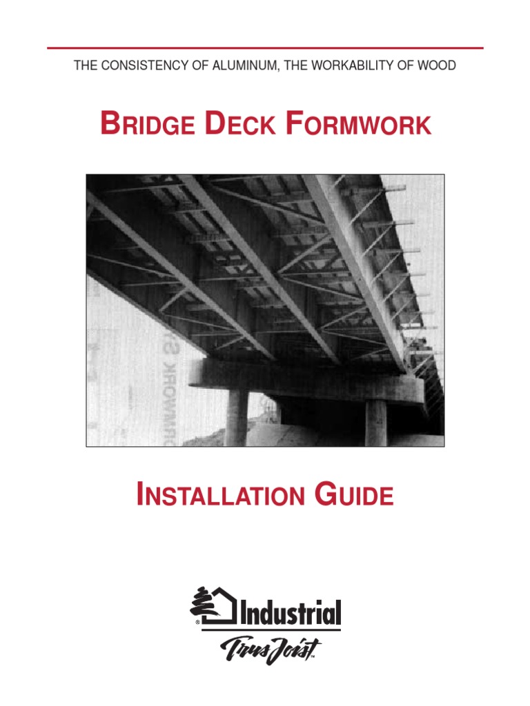 Bridge Deck Formwork | Lumber | Beam (Structure)