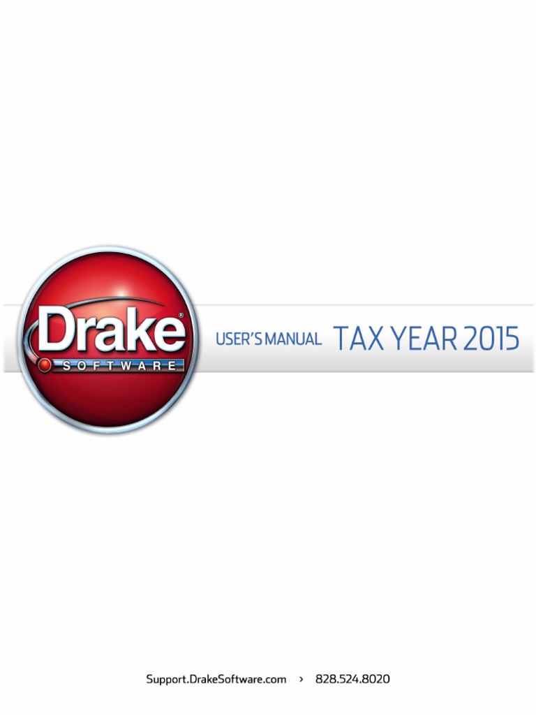 Drake Software User's Manual 2015 | PDF | Identity Document | Patient ...