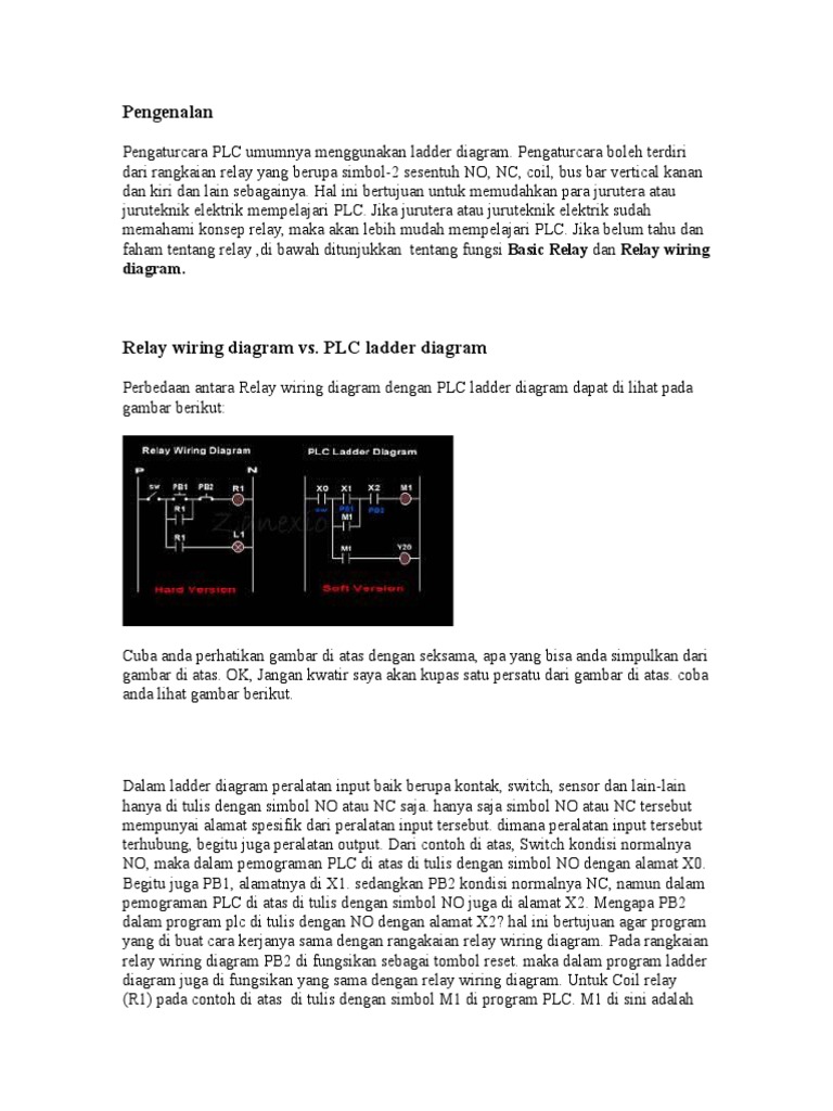 Panduan Dasar PLC untuk Pemula | PDF