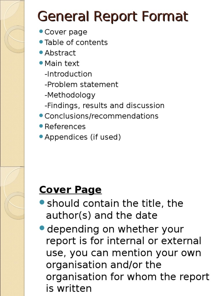 Report Writing Presentation | PDF | Abstract (Summary) | Communication