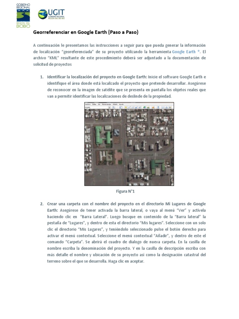 Georreferenciación en Google Earth: Guía Práctica | PDF | Google ...