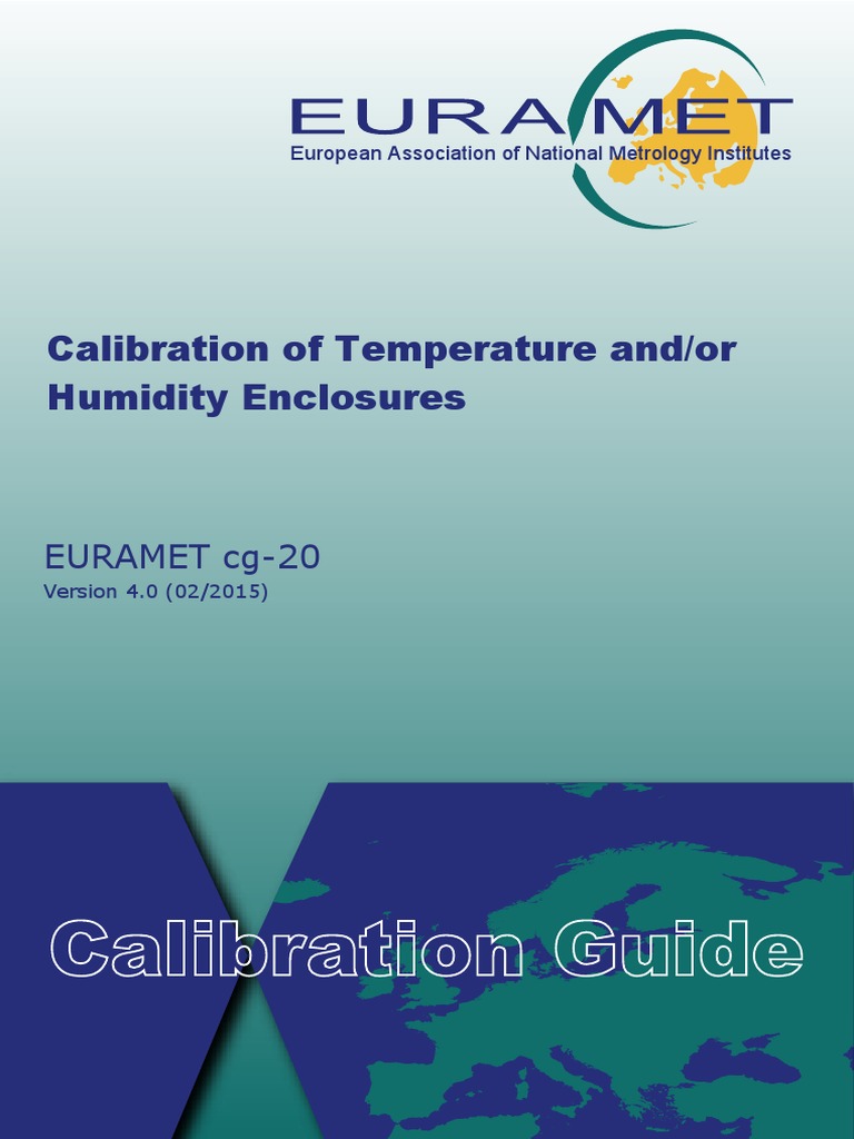 EURAMET Cg-20 V 4.0 Calibration of Temperature and or Humidity ...