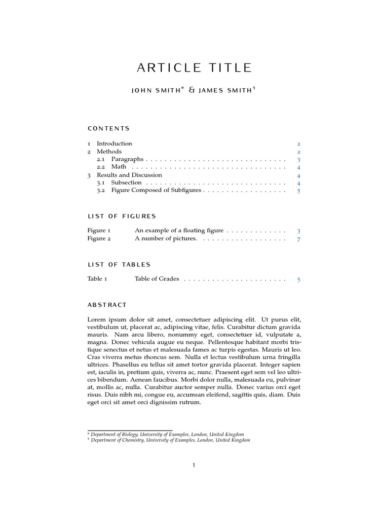 Latex Document PDF Teaching Mathematics